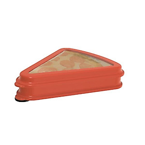 PIE-POD™ - Double Decker - Reusable Pizza Crisper and Pizza Storage Crisper Pan Heats to Over 400'F in the Microwave Oven!