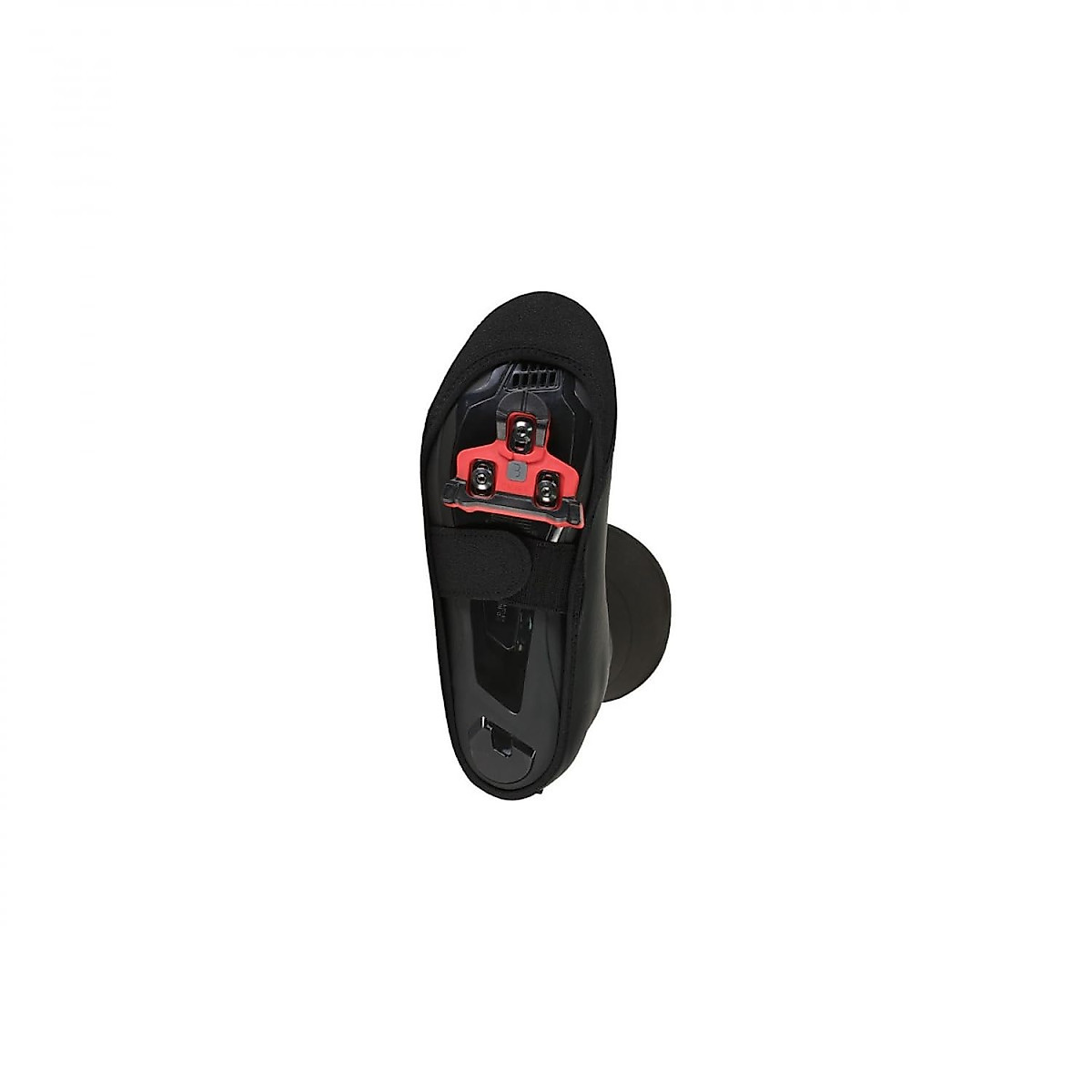 BBB Cycling Men's Walking Shoe Covers Waterproof Zipperless Winter Overshoes Neoprene Raised Cuff Glued Seams Reflective Size 45/46, Black, 11.5