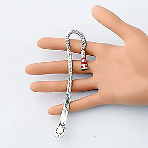 MYOSPARK Lighthouse Bookmark Lighthouse Lover Gift Nautical Gifts Bookmark Literary Reader Gift (Lighthouse Bookmark)