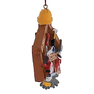 Kurt Adler Construction Tools Resin Xmas Ornament
