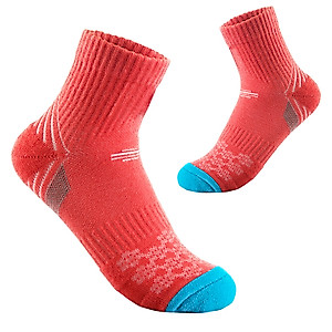 Veatree 5 Pairs Women Cushioned Moisture Wicking Socks for Hiking Trekking Running Camping Outdoor