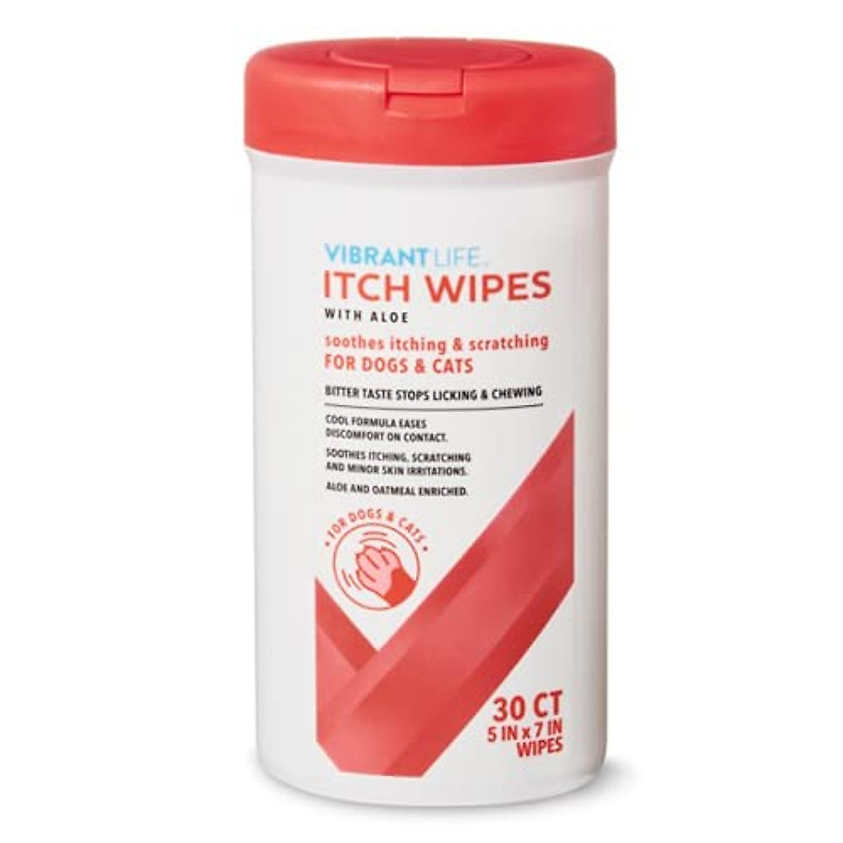 VibrantLife Itch Wipes with Aloe (30 Count)
