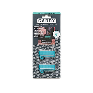 Caddy Fits Makita | 2-Pack | Magnetic Drill Bit Holder - Cordless Tools, Impact Drivers, Cordless Drill - Fits Both Left and Right Side of Driver - Hold 5 Bits Easily