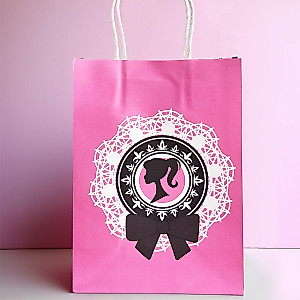 Valentina Buck 12 Party Bags Girl Party Supplies Decorations Treat Bag, Goodies Bags, Girls