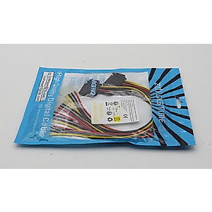 zdyCGTime 15-Pin SATA Male to 8 Pin (6+2 Pin) PCI-Express Female Video Card Power Adapter Cable(20CM/8inch)