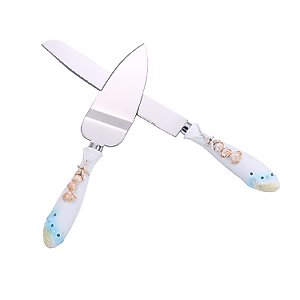 TRUE LOVE GIFT Cake Knife and Server Set Beach Theme Wedding Cake Knife and Server Set Wedding Cake Cutting Cake Cutter Set