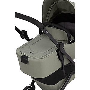 Joolz AER - Carrycot - Accessory for Stroller - Optimal Comfort - Unique Fold with Chassis - Spacious Bassinet - Expanded Sunhood - Water Repellent - Sage Green
