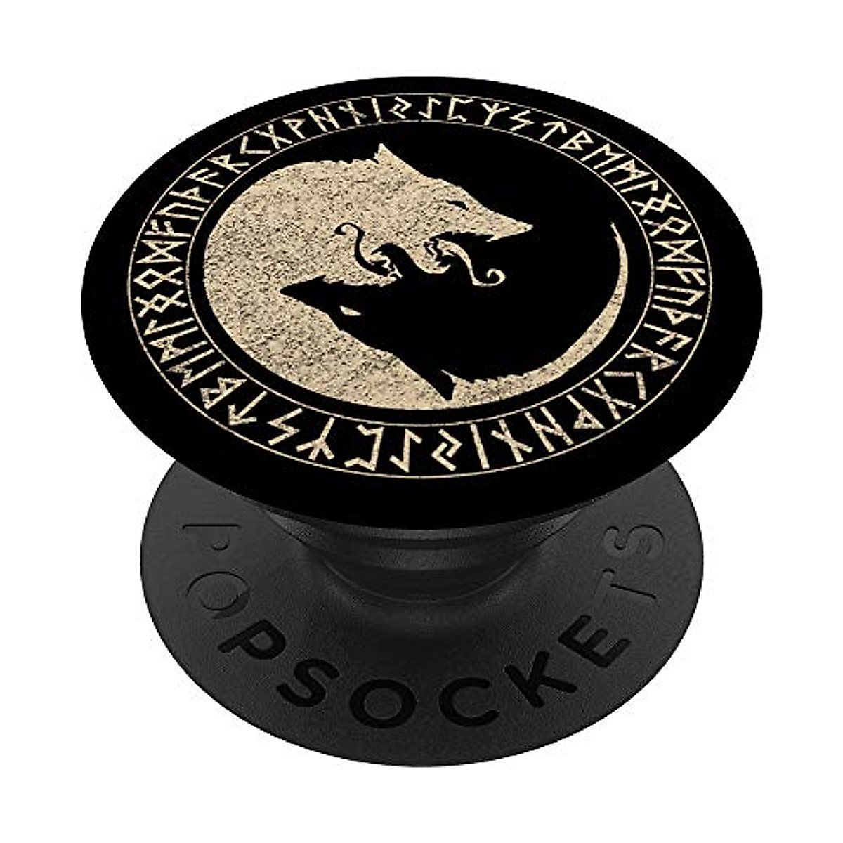 Geri & Freki Odin Wolves Viking Wotan Norse Mythology Thor PopSockets PopGrip: Swappable Grip for Phones & Tablets