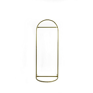 VEGAINDOOR Oval Metal Clothes Rack Strong Garment Rack, Industrial ...