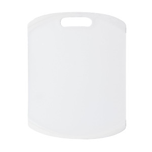 Farberware Nonslip Cutting Board, 11x14 Inch, Translucent White