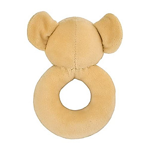 Disney Lion King Simba Yellow, Green, and White 2Pk 100% Cotton 44" x 44" Muslin Swaddles with Plush Rattle