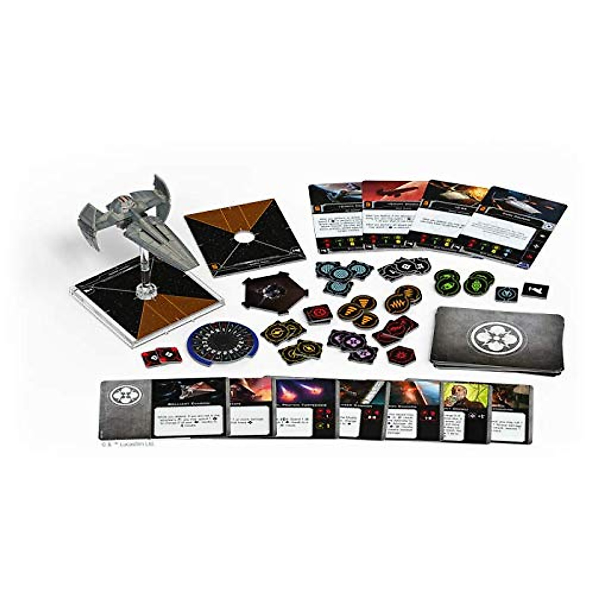 Star Wars X-Wing 2nd Edition Miniatures Game Sith Infiltrator EXPANSION PACK | Strategy Game for Adults and Teens | Ages 14+ | 2 Players | Average Playtime 45 Minutes | Made by Atomic Mass Games