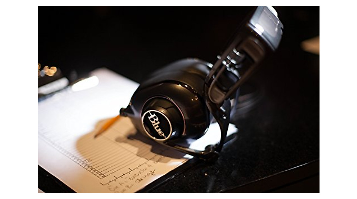 Blue Mix-Fi High-Fidelity Headphones with Amplifier