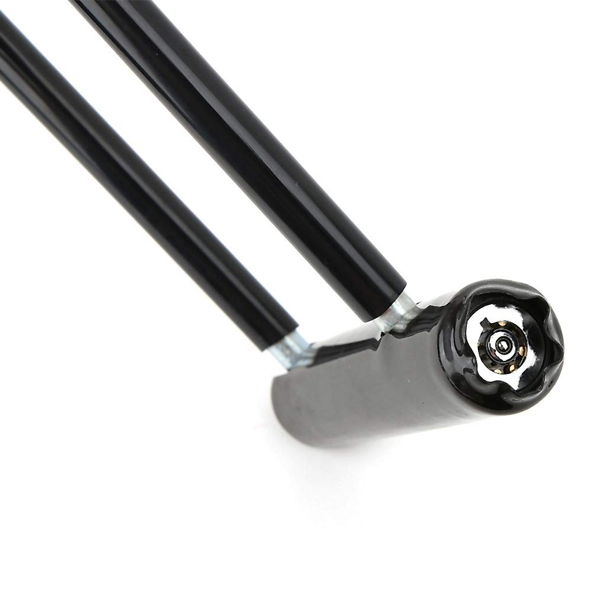 FILFEEL Bike U Lock, Zinc Alloy Heavy Duty Bike Anti Theft Lock U Shackle Security Lock with 2 Keys for Road Bike Mountain Bike and Motorcycle Black