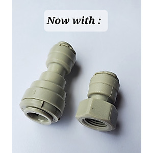 John Guest White 20 ft/roll 1/4" Polyethylene Tube Tubing Drinking Water RO Reverse Osmosis DI Aquarium Pipe LLDPE