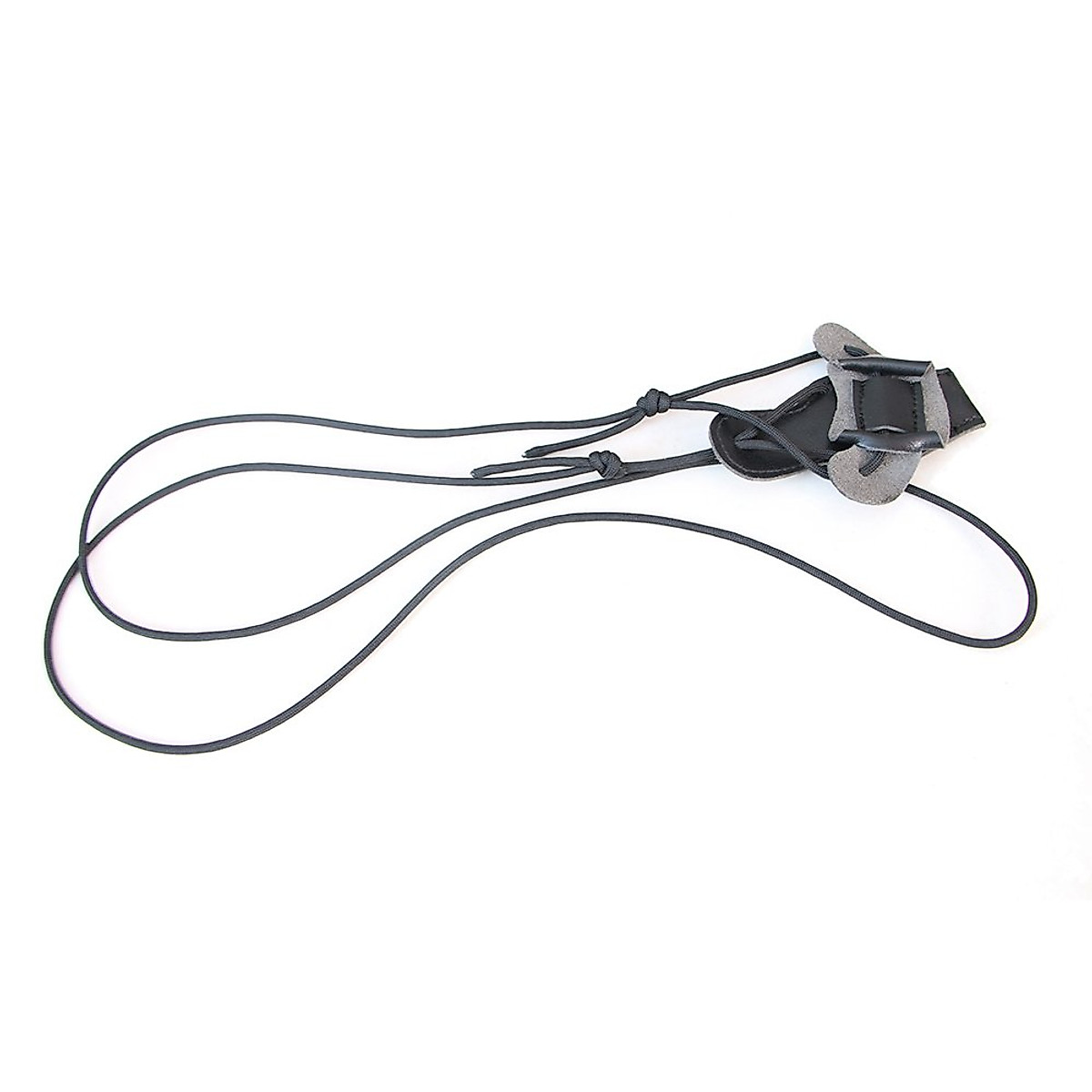 TOPARCHERY Traditional Leather Bow Stringer Recurve Long Bow Rope Hunting Shooting Bowstring Tool