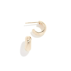 Zoe Chicco Women's 14k Gold Huggie Hoop Earrings, Yellow Gold, One Size