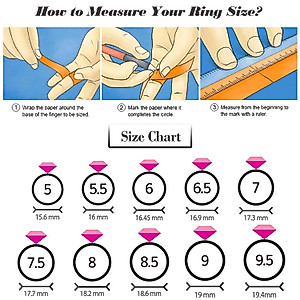 KOHOTA 6PCS Thick Dome Chunky Rings for Women 18K Gold Plated Braided Twisted Signet Ring Big Croissant Ring Minimalist Statement Ring Size 5-10