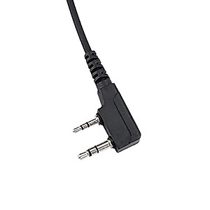 JEUYOEDE Surveillance Walkie Talkie Earpiece Headset with Mic Compatible for Kenwood TK-3160 TK-3302U-K TK-3402U16P BaoFeng UV-5R UV-82 Two Way Radio