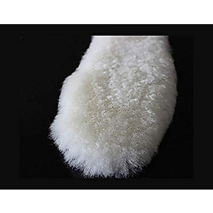 WARMIE Australian Sheepskin Super Thick Premium Shoe Insoles | Durable & Extra Fluffy (Kids US Size 12)