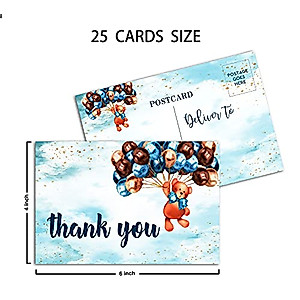 Baby Shower Invitation Set, Fill In Invites Cards, Books For Baby, Diaper Raffle, Thank You,Beasty Wait, Each Design 25 Cards & Envelopes (Total 100 Cards) – (bb009-taozhuang)