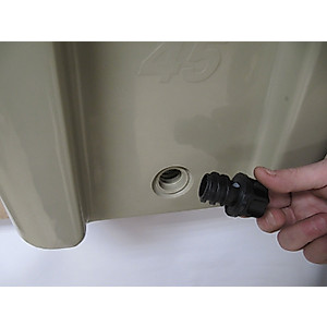 Cooler Drains Rotomolded Plug Replacement fits Yeti RTIC ORCA (2-Pack)