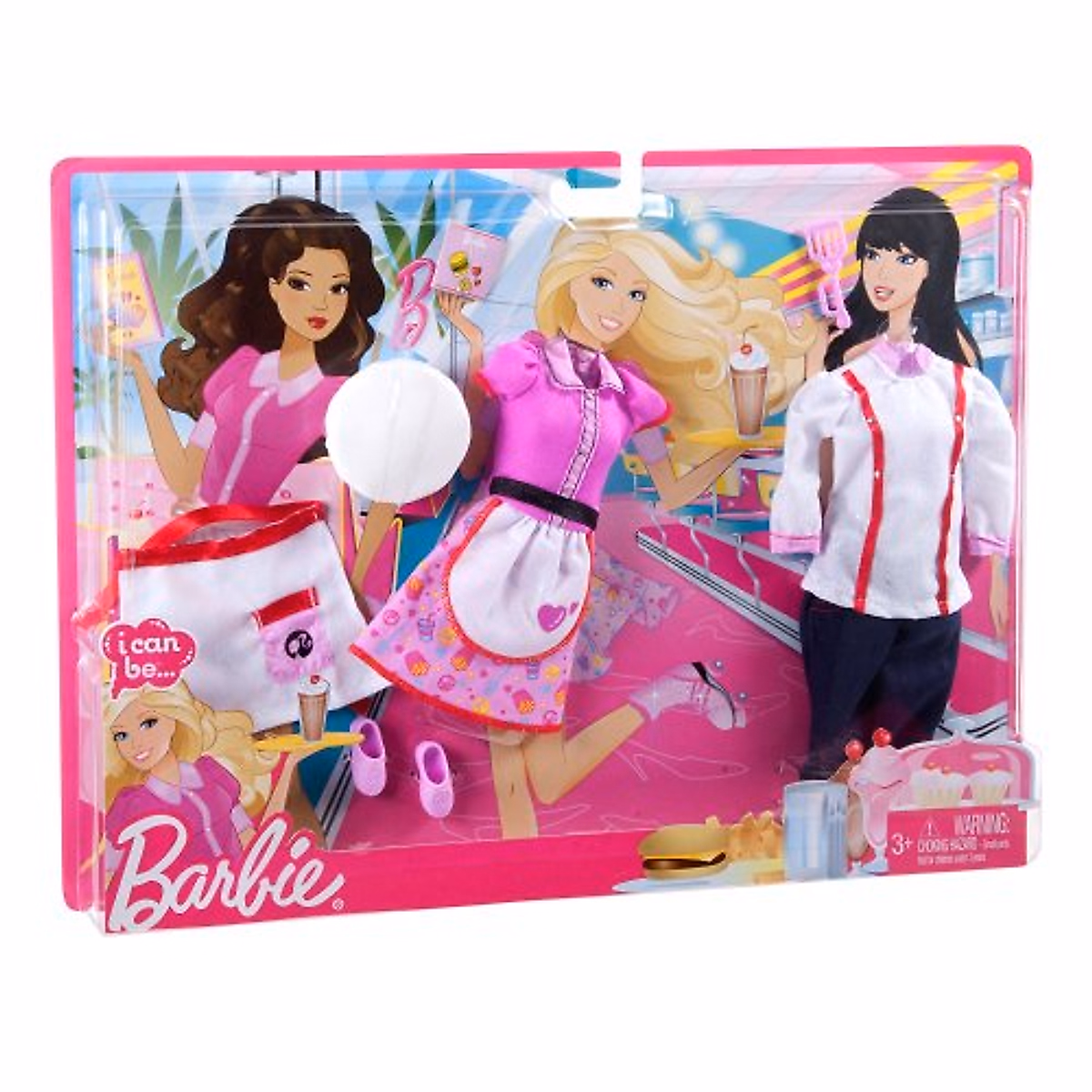 Barbie I Can Be Restaurant Fashion Pack