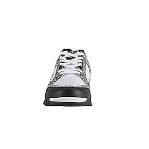 British Knights mens Metros Fashion Sneaker, Black/Cement/White, 8.5 US