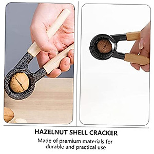 Black Walnut 1pc Nutcracker Macadamia Electric Tool Crab Tools Metal Nut Opener Plier Seafood Crackers Tools Black Walnut Chestnut Nut Shell Walnut Shell Commercial