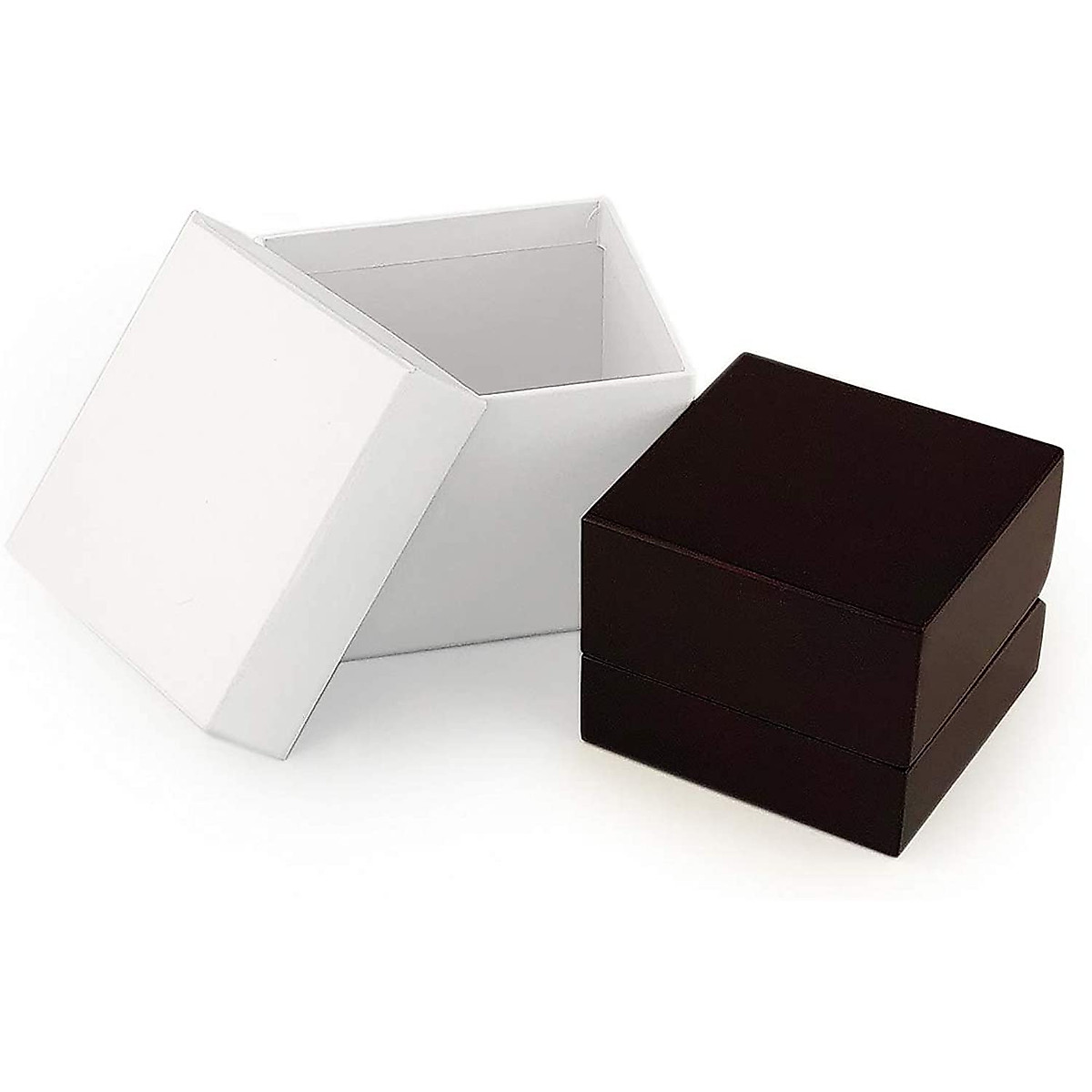 Diamond Wish - 1/4 carat Lab Grown Diamond Round Stud Earrings in 14k White Gold (E-F, SI1-SI2, cttw) 4-Prong Basket Screw Back