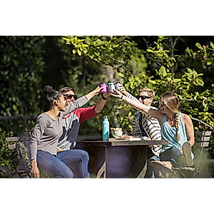 Hydro Flask 25 oz Wine Bottle - Stainless Steel & Vacuum Insulated - Leak Proof Cap - Black