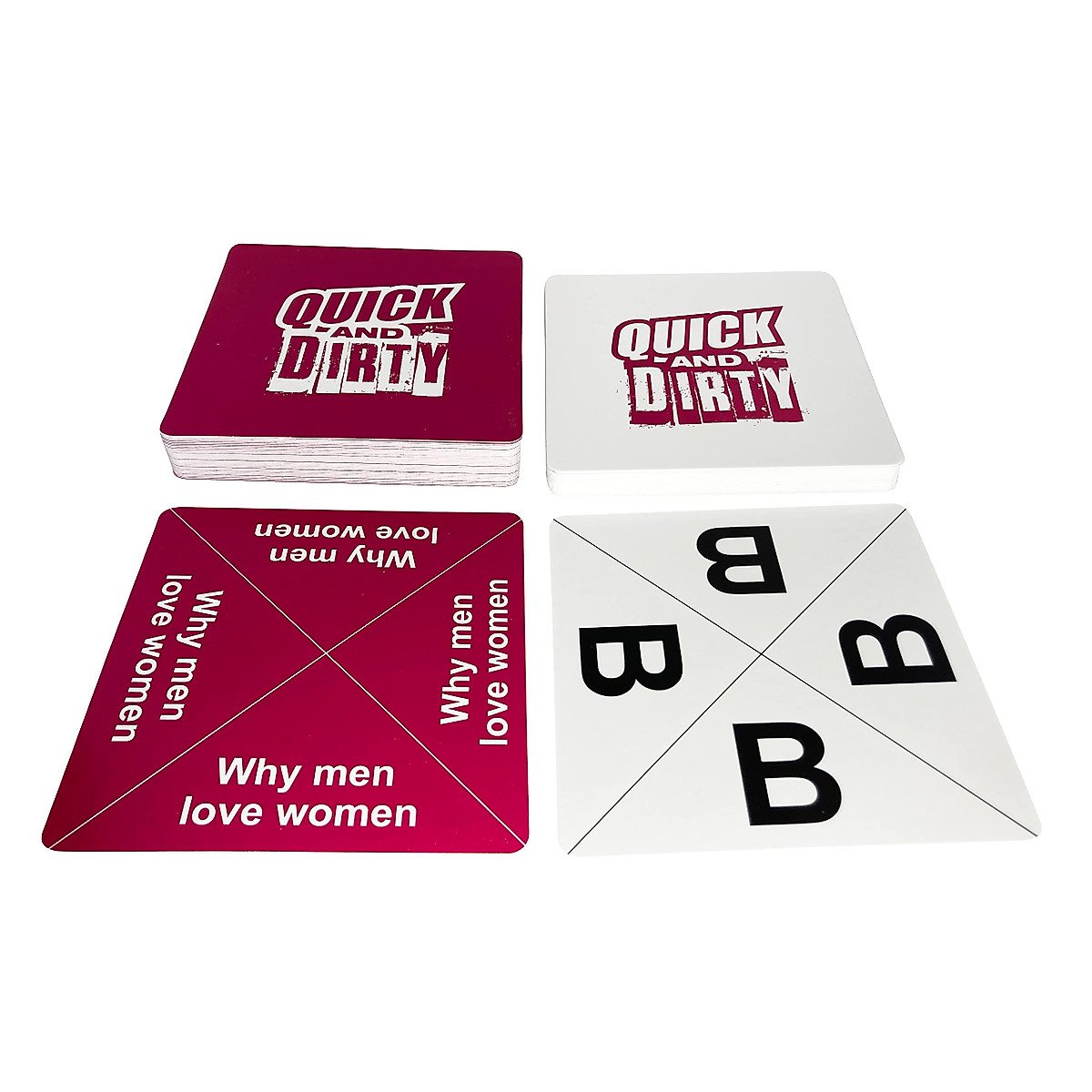 Quick And Dirty - Original + Girls Night Edition [2 Game Bundle]