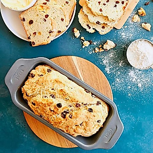 All-Clad Pro-Release Nonstick Bakeware Loaf Pan 8x4 Inch Oven Safe 450F Half Sheet, Cookie Sheet, Muffin Pan, Cooling & Baking Rack, Round Cake Pan, Loaf Pan, Baking Pan Grey