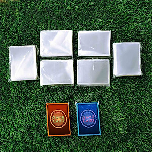 150 Pack Trading Card Sleeves, Toploaders Consist 50 Hard Plastic Card Protectors + 100 Clear Soft Sleeves for Baseball Game Sports Collectible Trading Card（3" x 4" regular）