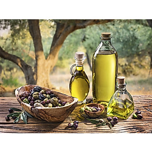 100% California Extra Virgin Olive Oil (MEDIUM) Rich & Vibrant Cold Press One Bottle 33.8 fl. oz/1L. each. By: California Olive Ranch