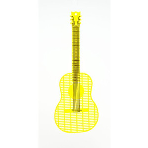Music Treasures Co. Yellow Guitar Fly Swatter