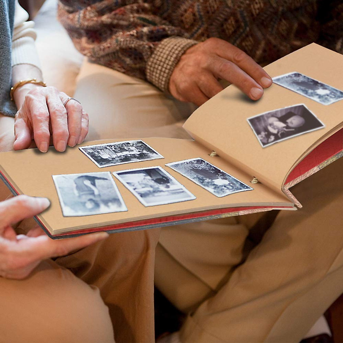 Photo Album Scrapbook, Our Adventure Book, DIY Handmade Album Scrapbook Movie Up Travel Scrapbook for Anniversary, Wedding, Travelling, Baby Shower, etc (Travel Scrapbook)