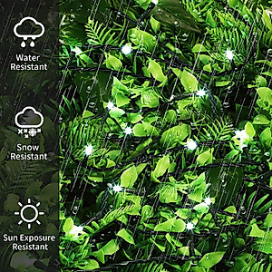 QUWIN Led Outdoor Christmas String Lights, 500 LED UL Certified 8 Lighting Modes, Indoor & Outside Waterproof Fairy Light for Christmas Tree, Patio, Holidays, Party (180 Ft Cool White)