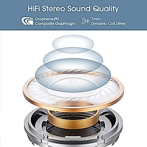 Blackview Hybrid Active ANC Noise Cancelling Earbuds, IR in-Ear Detection, IPX7 Waterproof, Wireless Charging, Premium Deep Bass True Wireless Earbuds AirBuds5 Pro, White