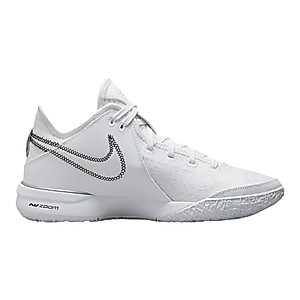 NIKE Men's Modern, White Metallic Silver Black, 11.5