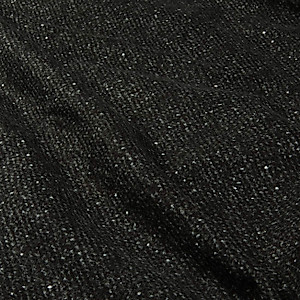 Maywood Studio Woolies Flannel Nubby Tweed Salt & Pepper, Fabric by the Yard