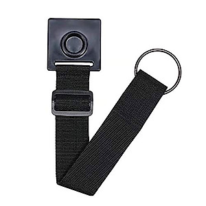 Q QINGGE Cello Antiskid Device Anti-Slip Mat Pad Stop Holder cello stopper with strap Adjustable Cello rock stop for cello and upright bass Non-Slip Mat Pads Cello Endpin Anchor 1PCS black