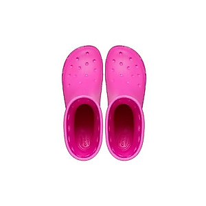 Crocs Classic Rain Boots, Juice, 4 US Unisex Big Kid