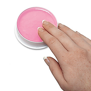 LEE 10053 Sortkwik Fingertip Moisteners, 3/8 oz, Pink, Sold as 6 Pack