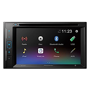 Pioneer AVH-200EX Multimedia DVD Receiver with 6.2" WVGA Display, and Built-in Bluetooth