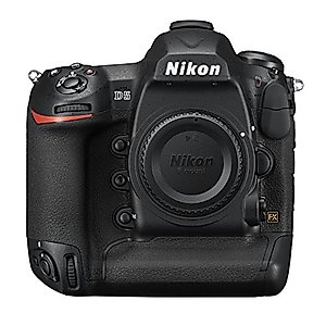 Nikon D5 DSLR 20.8 MP Point & Shoot Digital Camera, Dual XQD Slots - Black