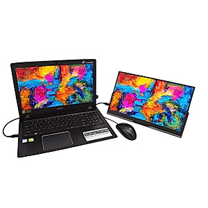 V7 L156TCH-1G 15.6" LCD Touchscreen Monitor - 16:9-15 ms, Glossy Silver