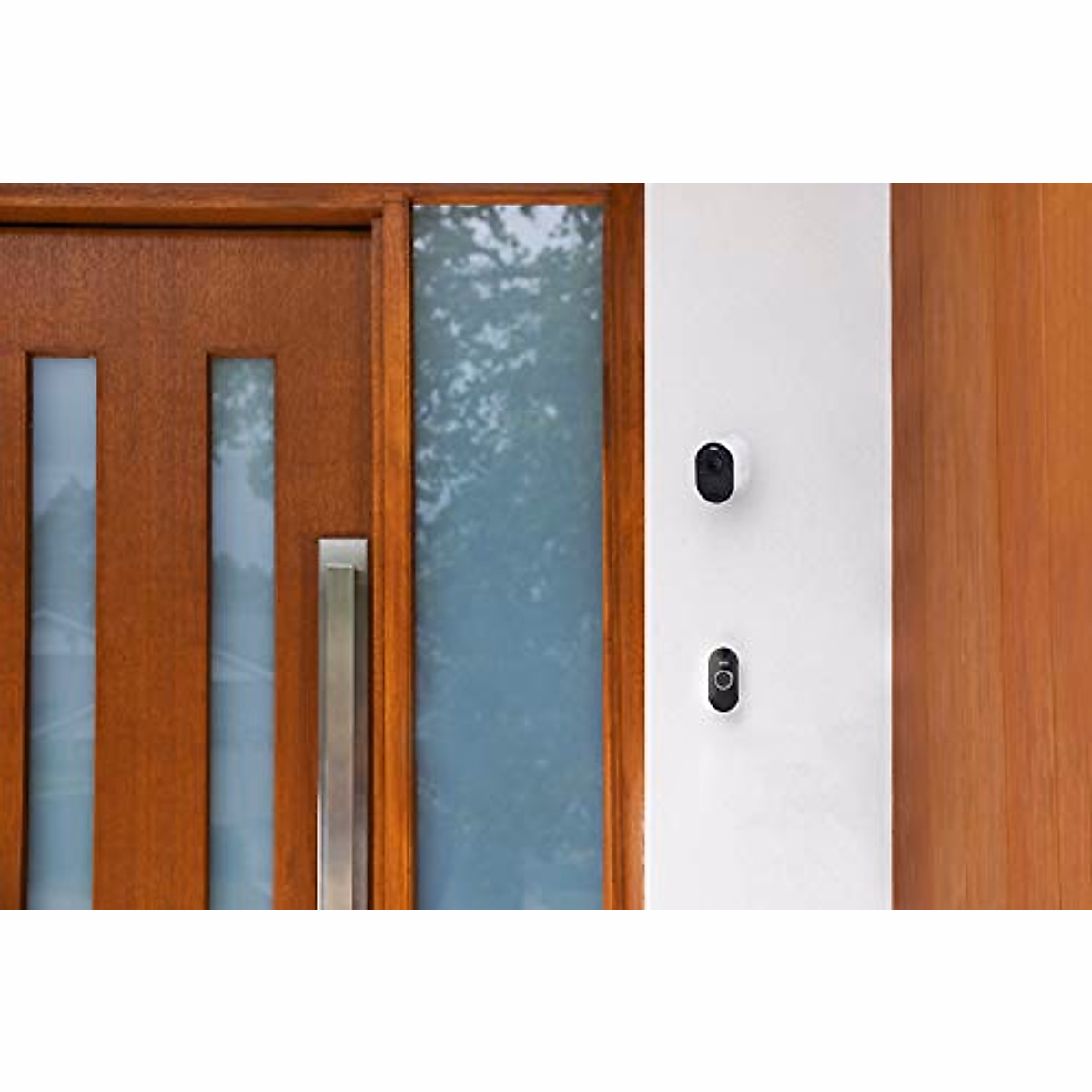 Arlo Ultra Smart Home Security Cameras, Alarm, Rechargeable, Colour Night Vision, Indoor/Outdoor, 4K UHD, 2-Way Audio, Spotlight, 180 Degree View, Add On Camera - SmartHub Needed, VMC5040