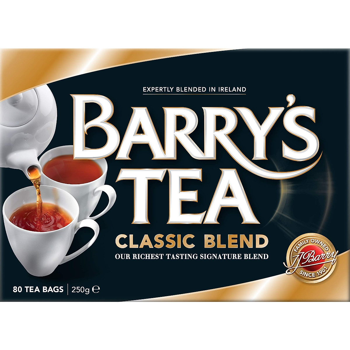 Barry's Tea, Classic Blend, 80-Count Box
