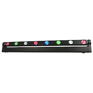 ADJ Products, Sweeper Beam Quad LED, Colored LED Beams with Sound Activated Pulse and Strobe SWE199
